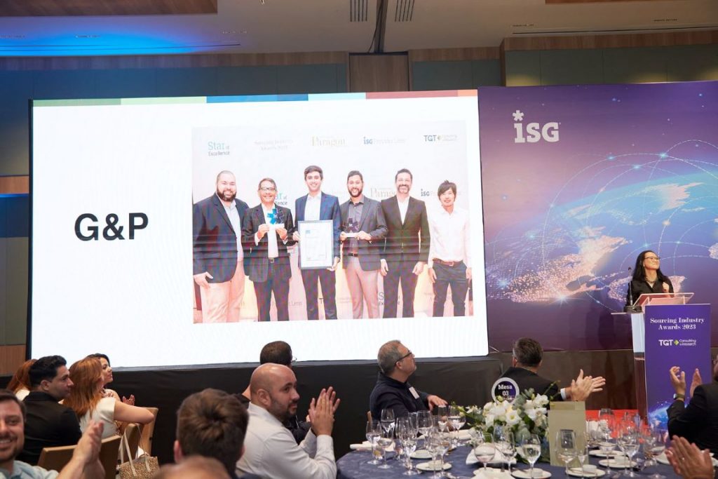 PR - ISG Industry Awards 2023 - TGT - Powered by ISG