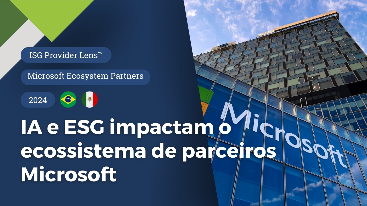 IA e ESG impactam o ecossistema de parceiros Microsoft no Brasil - TGT ...